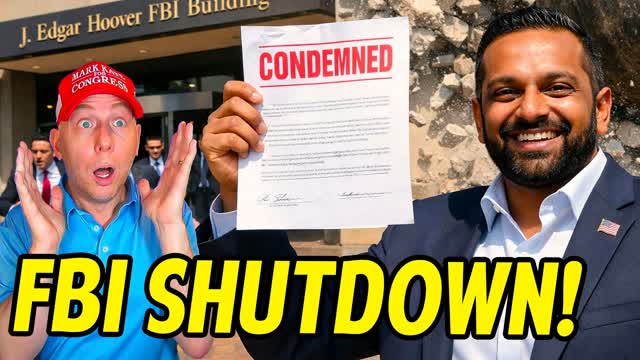 FBI COLLAPSE: Kash Patel Announces Permanent Shutdown of FBI Building ...
